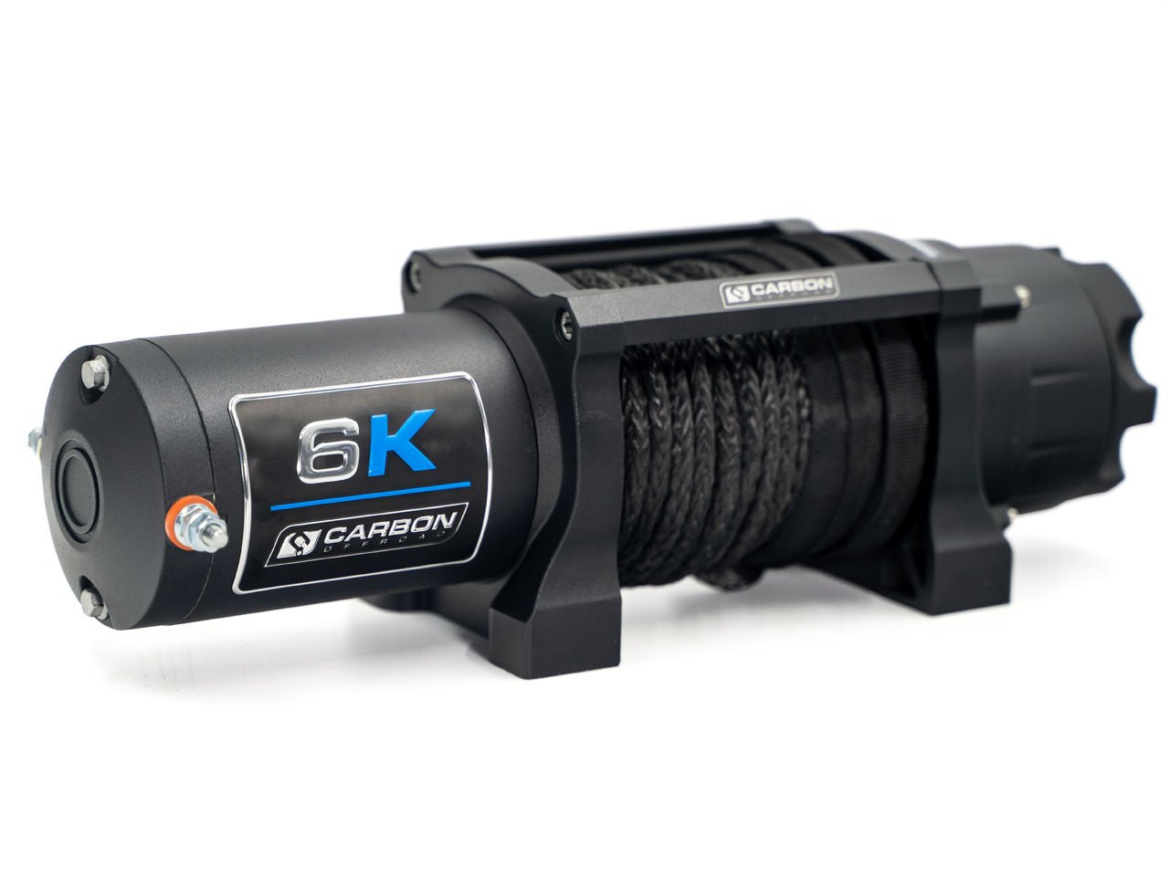 Carbon Offroad 6000lb ATV/Small 4X4 Winch - Carbon Offroad Buy Now A$599.00
