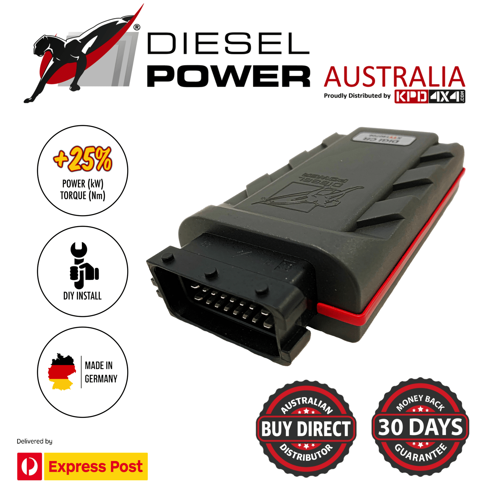 Ford Ranger PJ/PK 3.0 4x4 Diesel Power Module Tuning Chip - Carbon ...